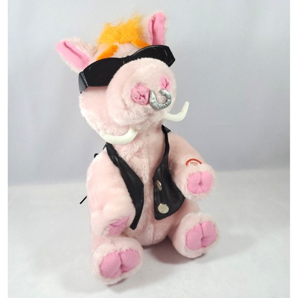 pbc International Inc | Toys | Wags N Kisses Pork Chopper Plush Hog ...